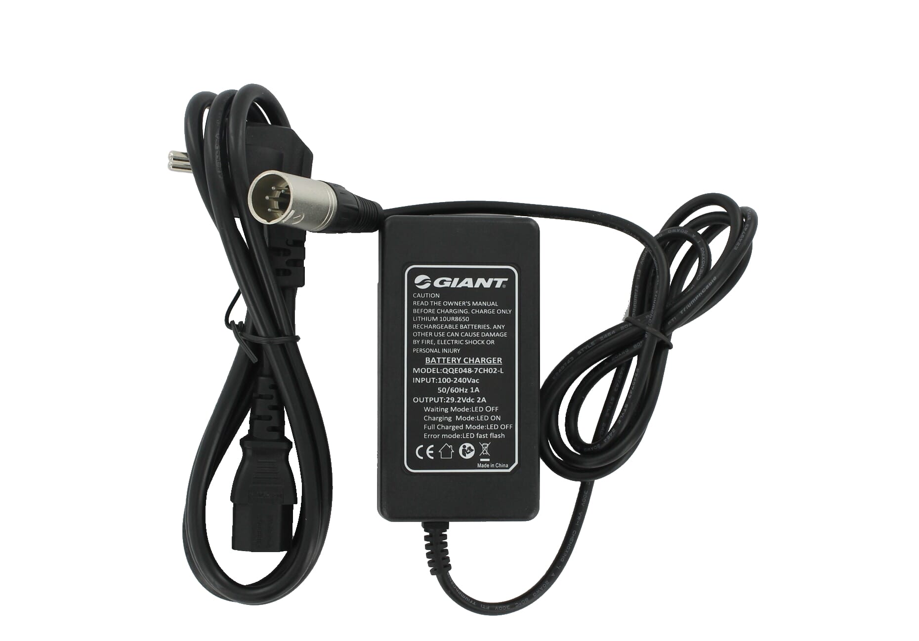 Giant Twist Acculader E-bike 29.4V 2A - Accu-SwapShop.nl